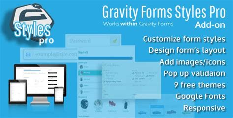 Gravity Forms Styles Pro Add On By Warplord V313