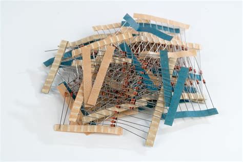 Different Radio Electronic Components Stock Image Image Of Green