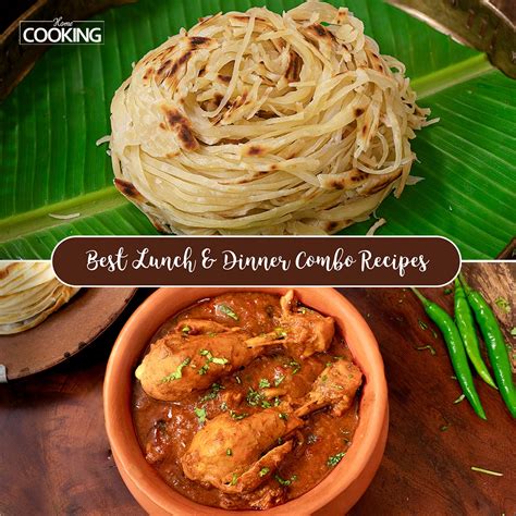 Best Lunch Combo Recipes Nool Parotta Chicken Salna Weekend