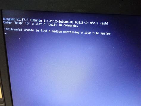 Why Does My USB Stick Not Boot On This PC I Can Boot To A Live Session On Others R Linux Noobs