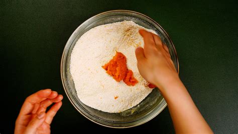 집에서 쉽게 만드는 쫄깃쫄깃 카스테라 단호박 인절미