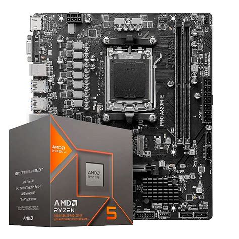Kit Upgrade Gamer Amd Ryzen 5 8500G Msi Pro A620m E LevTech Store