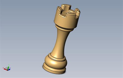 Solidworks教程57如何在solidworks中使用solidworks轻松设计象棋。 Solidworks 2014 模型图纸免费下载 懒石网