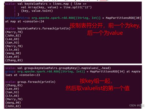 【大数据存储】实验七 spark rdd 假设有一个本地文件word txt 里面包含了很多行文本 每行文本由多个单词构成 单词 csdn博客
