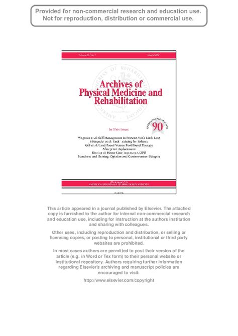 Pdf Use Of The Continuous Scale Physical Functional Performance Test