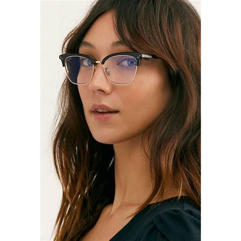 Diffuse Harsh Blue Light With These Classic Retro Framed Cat Eye Lucy