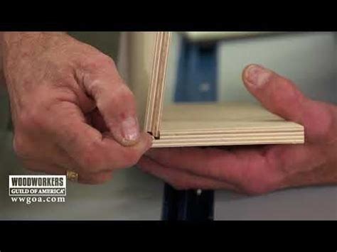 Making A Drawer Lock Joint YouTube Woodworking Joints Router Bit Set Wood Shop