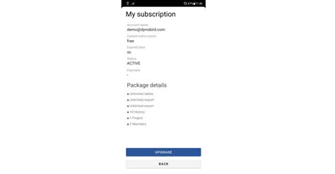 Pay Subscription With Dynobird App