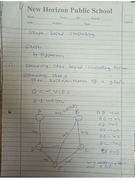 Graph Based Clustering1 Pdf