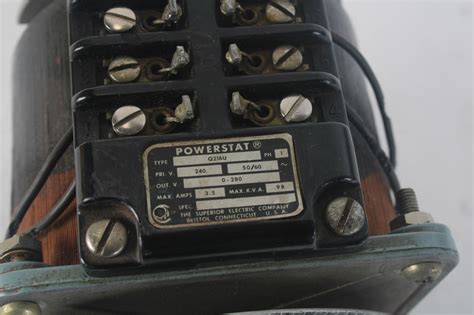 Superior Electric Powerstat Q216u 0 280 Variable Autotransformer Ntc Tech