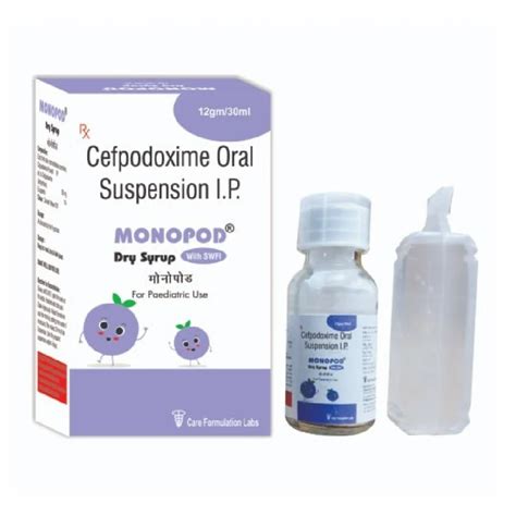 Cefpodoxime Oral Suspension Ip At ₹ 125 Bottle Cefpodoxime Proxetil