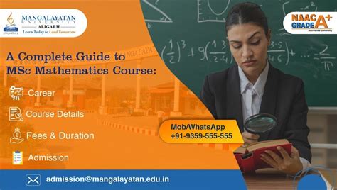 A Complete Guide To Msc Mathematics Course Admission Blog