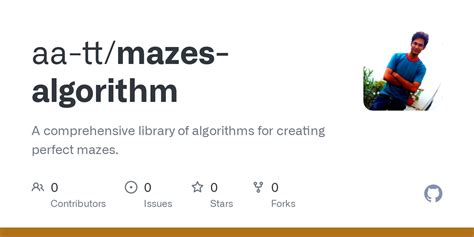 Github Aa Ttmazes Algorithm A Comprehensive Library Of Algorithms