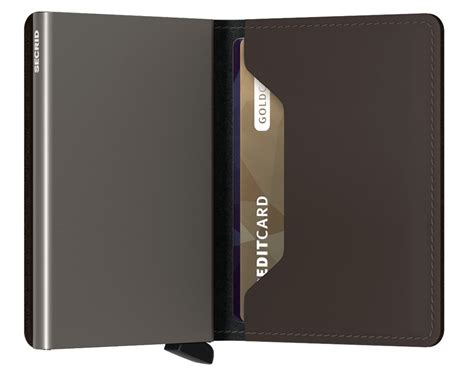 Slimwallet Matte Truffle Us