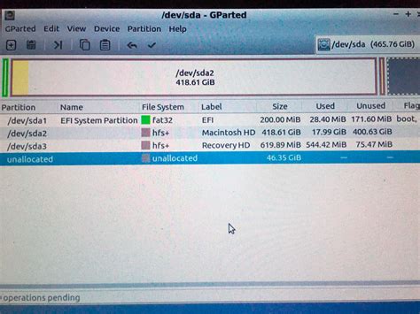 Dual Boot Why Is Extended Partition Option Is Grayed Out In Gparted Ask Ubuntu