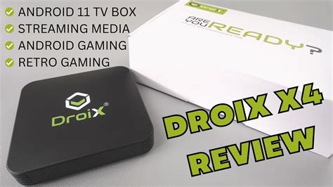 Droix X4 Android Tv Box Review With Discount Android 11 Iptv Media