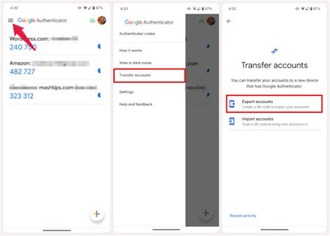 How To Transfer Google Authenticator To New Phone With Or Without Google Authenticator Backup