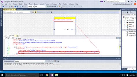 Step By Step Process Of Creating Stackpanel In Uwp Application