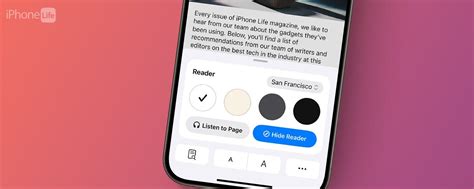How To Use Safari Reader Mode On Iphone And Ipad