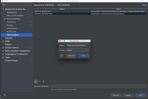 java system properties in unit tests when run with intellij stack