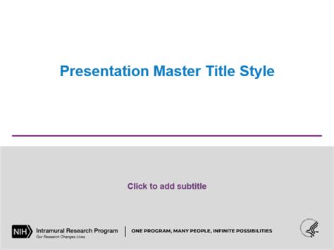 Irp Powerpoint Templates Nih Intramural Research Program