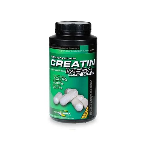 Vitalmax Creatin 1000 Mega Capsules Capsules 500 Kaps