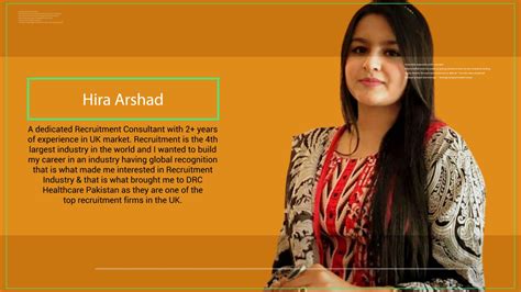 Drc Healthcare Pakistan On Linkedin Welcome Hira Arshad To Drc