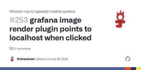 Grafana Image Render Plugin Points To Localhost When Clicked · Issue