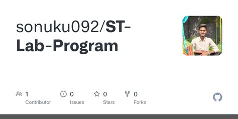 GitHub Sonuku ST Lab Program