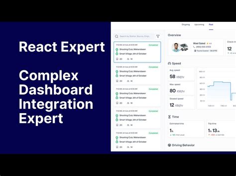 Front End Expert For Complex Dashboard And Charts Integration Upwork