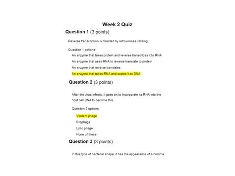 biol202 week 2 quiz course resources