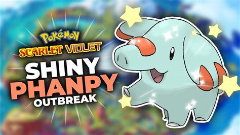 Shiny Phanpy Outbreak In Pokemon Scarlet And Violet Youtube