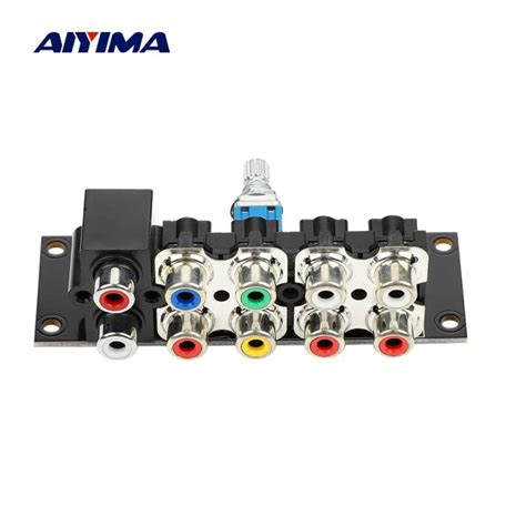 Aiyima Audio Signal Switch Input Selection Board Rca 4 Ways Audio