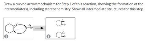 Solved Consider The Reaction Of 1 Methylcyclohexene With Br2