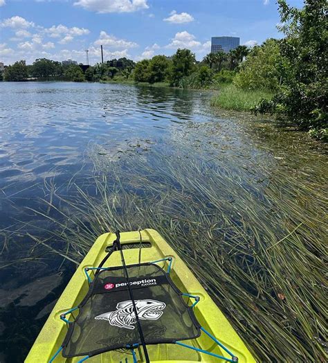Lake Ivanhoe Kayak Fishing Orlando Bass Fishing Report