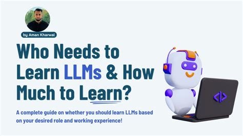 Aman Kharwal On Linkedin Who Needs To Learn Llms Aman Kharwal