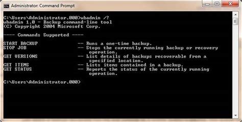 Wbadmin Backup Tips For Backing Up Windows