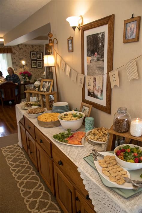 Perfect Buffet Table Setups For Effortless Entertaining Light And Layer