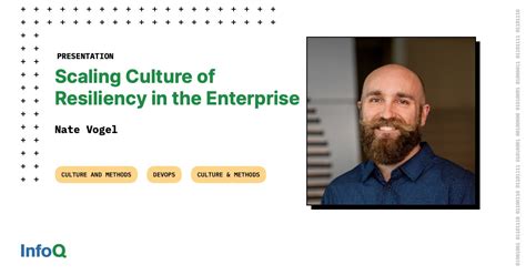 Scaling Culture Of Resiliency In The Enterprise Infoq