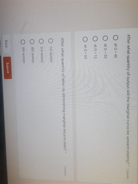 solved variable input of workers mpp of labor quantity
