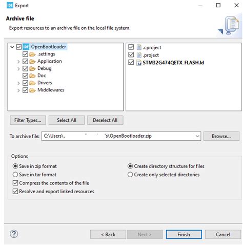 Export Application Example Stmicroelectronics Community