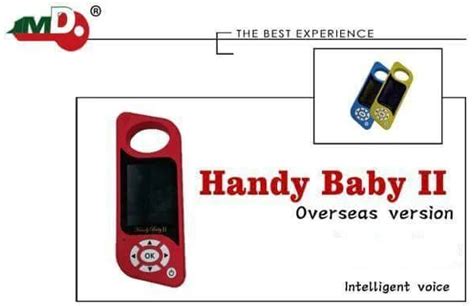 JMD Handy Baby Hand Held Bluetooth Car Key Chip Programmer Handy Baby II Remote Renew Card