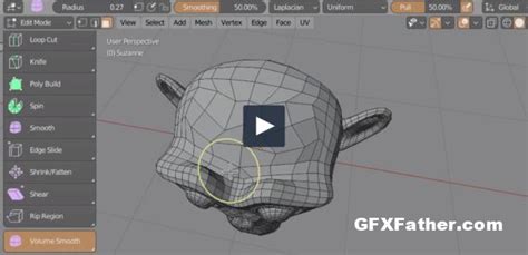 Volume Preserving Smoothing Blender Addon Gfxfather