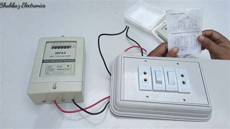 How To Install Electric Sub Meter Wiring Connection Submeter With Diagram Youtube