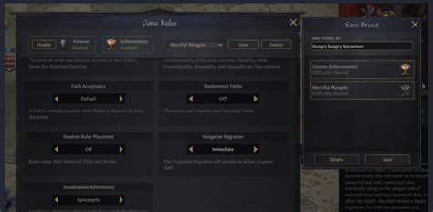 New Game Presets Gameplay Thrive Development Forum