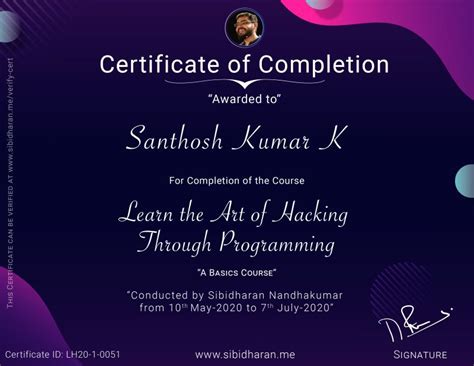 Santhosh Kumar K On Linkedin Learning Python Programming Hacking