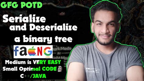 Serialize And Deserialize A Binary Tree Gfg Potd 16 02 25 Gfg