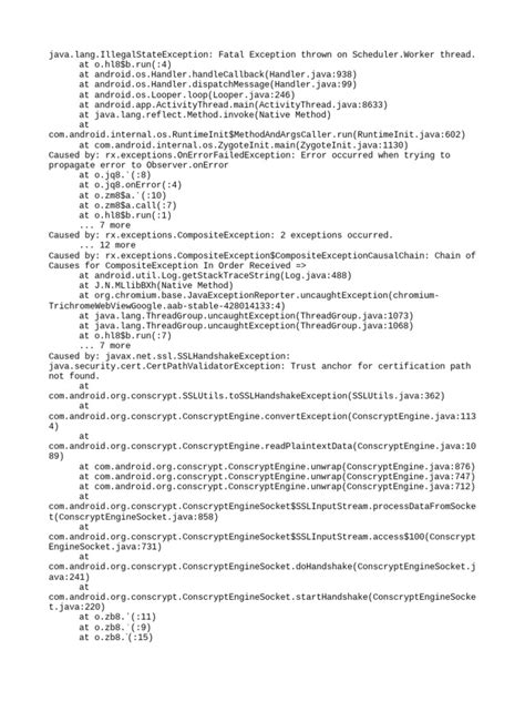 Last Crash Log Pdf