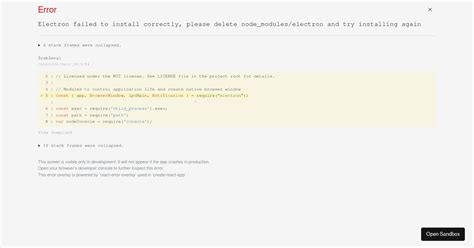 Electron Gui For Anything Codesandbox