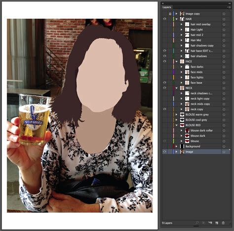 How To Create A Vector Portrait With Adobe Illustrator And Photoshop